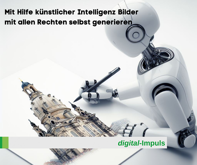 Mit Hilfe künstlicher Intelligenz Bilder mit allen Rechten selbst ...